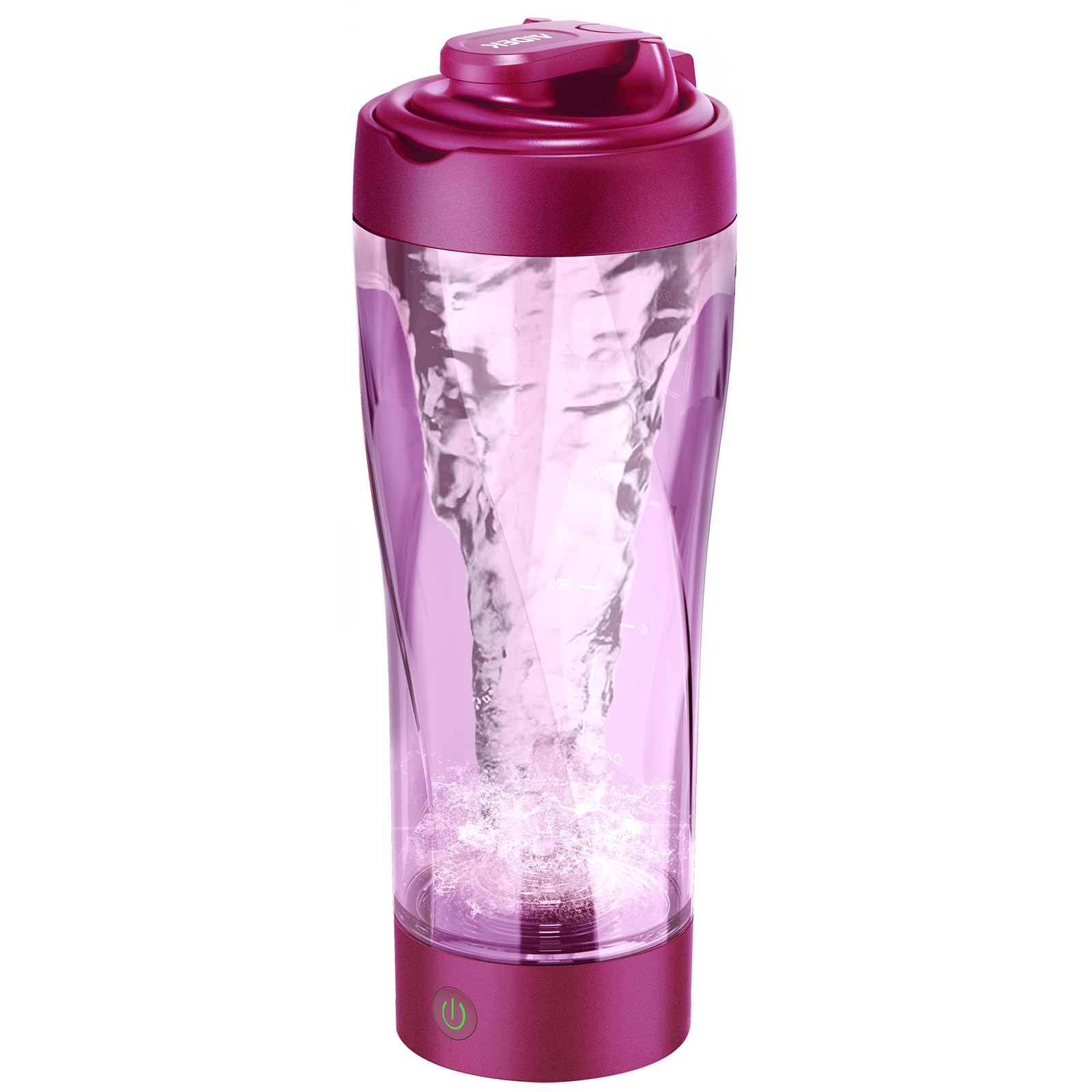 Aidek Electric Shaker Bottle 22oz Bottle for Protein Mixes, Rechargeable, BPA-Free, Portable Protein Shaker - Purple