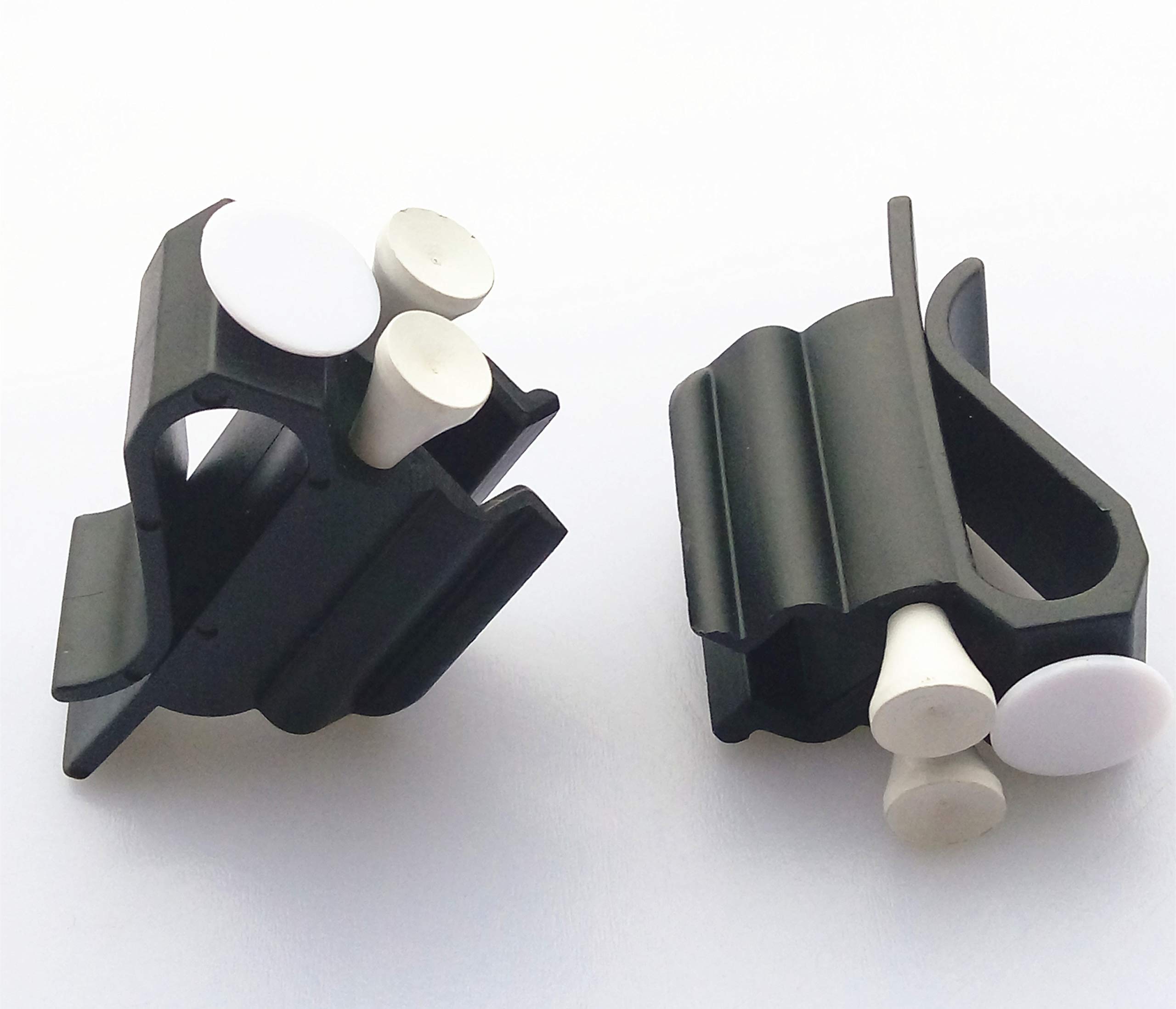 A99 2pcs Golf Bag Clip On Putter Clamp Holder Putting Organizer Club Ball Marker