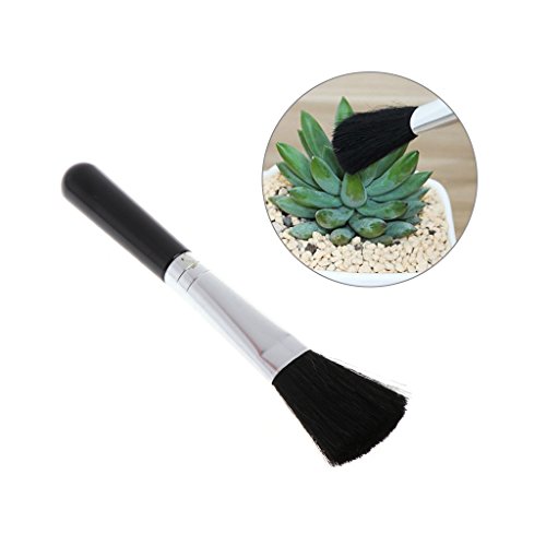 BecauseOf Succulent Cleaning Brush, Landscape Miniature Moss Brush Gardening Tool