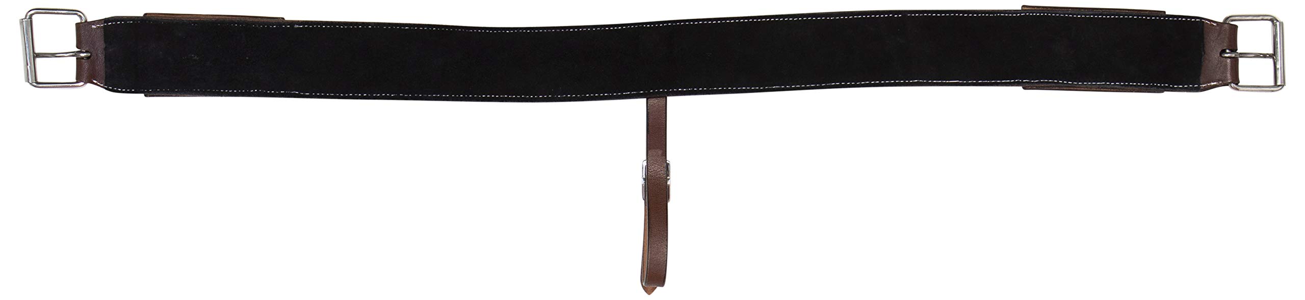 Acerugs New Rear CINCHES for Western Saddles Horse Bucking Strap Back Girth Premium Leather (Brown Hand Carved, Horse)