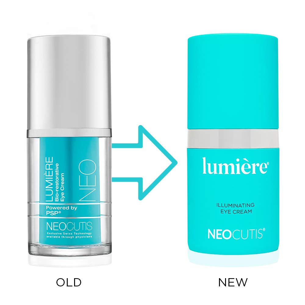NEOCUTIS Lumière Illuminating Eye Cream | 5 Month Supply | Under Eye cream for anti-aging | Minimizes under eye darkness & reduces puffiness | Boosts Collagen for brighter, younger-looking eyes,1 Count (Pack of 1)