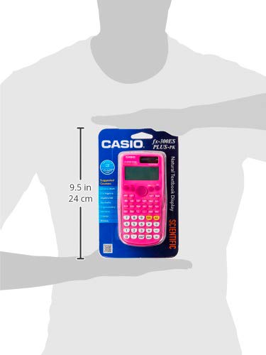 Casio fx-300ES PLUS Scientific Calculator, Pink