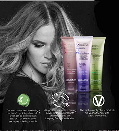 GIOVANNI Wellness System Conditioner, 8.5 oz. Chinese Botanicals & Ginseng Soothes Dry & Itchy Scalp, No Parabens, Color Safe, Lauryl & Laureth Sulfate Free