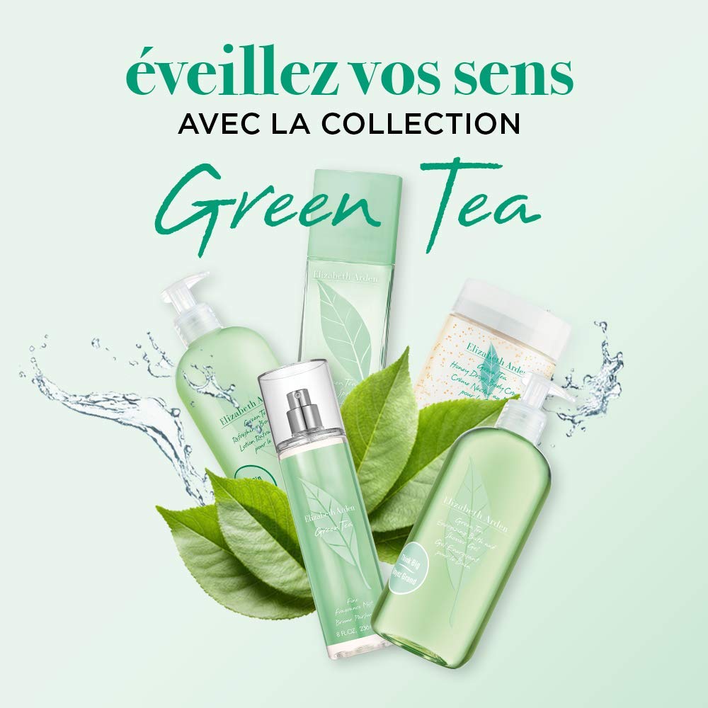 Elizabeth Arden Green Tea Body Lotion, Refreshing Moisturizer for Dry Skin, Hydrating and Dries Quickly, Lightweight Formula, Revitalizing and Uplifting Scent, 6.8 fl oz