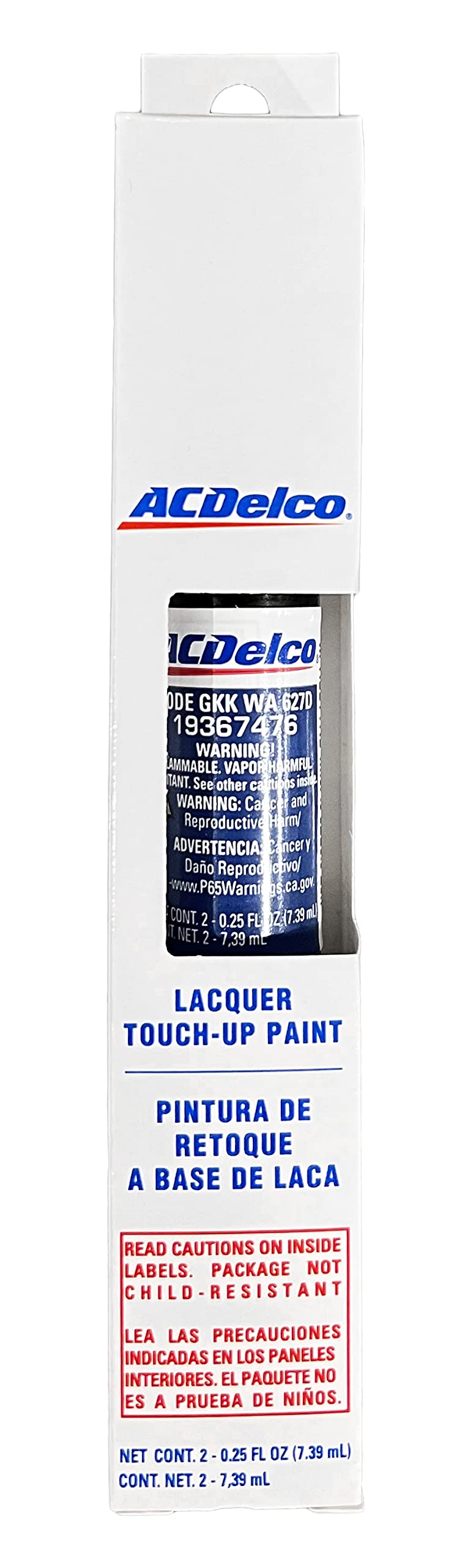 ACDelco GM Original Equipment 19367476 Riverside Blue & Wave Metallic (WA627D) Four-In-One Touch-Up Paint - .5 oz Pen