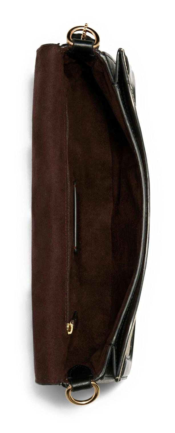 Coach Women's Georgie Shoulder Bag In Blocked Signature Canvas Im/Khaki/Lt Khaki/Black