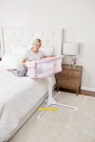 Halo Bassinest Swivel Sleeper Premiere Series Bassinet, Rose Leaf