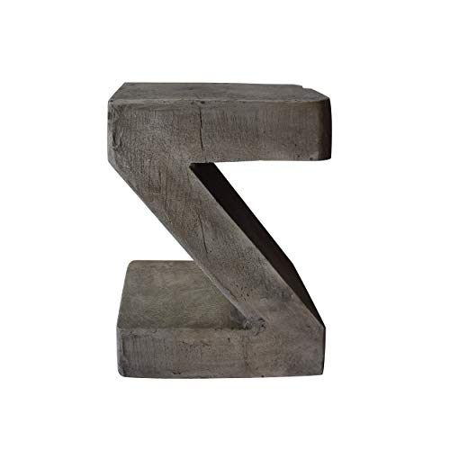 Christopher Knight Home Jingle Outdoor Weight Concrete Side Table, Light Gray