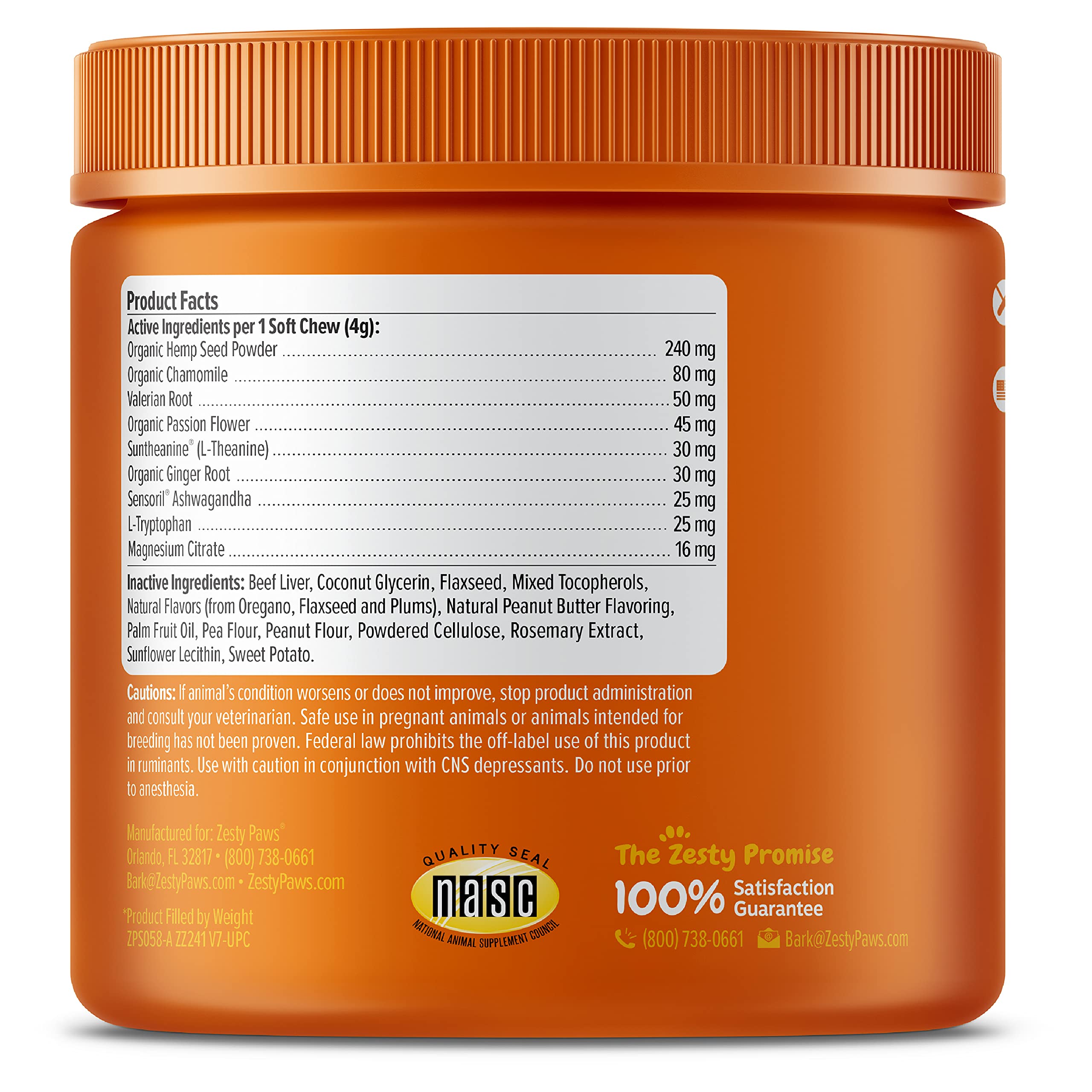 Zesty Paws Calming Soft Chews for Dogs - Composure & Relaxation for Everyday Stress + Multifunctional Supplements for Dogs - Glucosamine Chondroitin for Joint Support