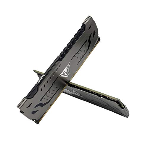 Patriot Viper Steel DDR4 RAM 16GB (2X8GB) 4400MHz CL19 UDIMM Desktop Gaming Memory Kit - PVS416G440C9K