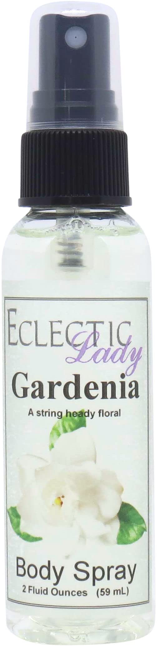 Gardenia Body Spray, 2 ounces, Body Mist for Women with Clean, Light & Gentle Fragrance, Long Lasting Perfume with Comforting Scent for Men & Women, Cologne with Soft, Subtle Aroma For Daily Use
