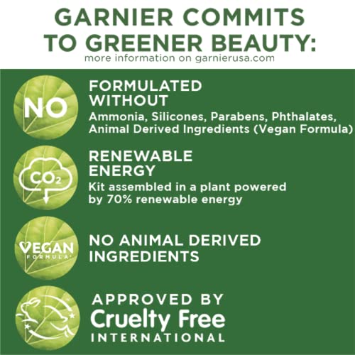 Garnier Hair Color Olia Ammonia-Free Brilliant Color Oil-Rich Permanent Hair Dye, 4.62 Dark Garnet Red, 1 Count (Packaging May Vary)