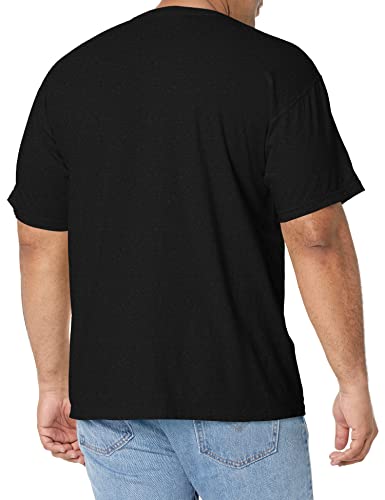 Comfort Colors mens Adult Short Sleeve Tee, Style 1717 T Shirt, Black, Large US