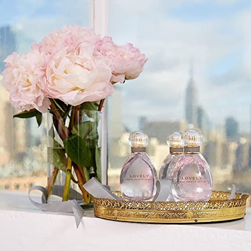 Lovely By SJP Gift Set For Women - Classically Charming, Ultra-Glamorous Scent - Silky White Amber Fragrance With Powdery, Intimate Notes - Includes Perfume Spray And Body Lotion - 2 Pc