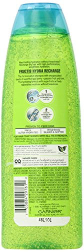 Garnier Fructis Fortifying SHampoo, Hydra Recharge for All Hair Types 13 oz