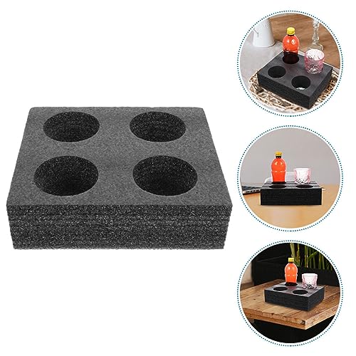 5pcs Knitted Cotton Cup Holder Beverage Carrier to go Coffee Holder Cup Holders for Drinks Drink Holder Cup Trays epe Foam Composite Pearl Cotton Takeaway Box re-usable