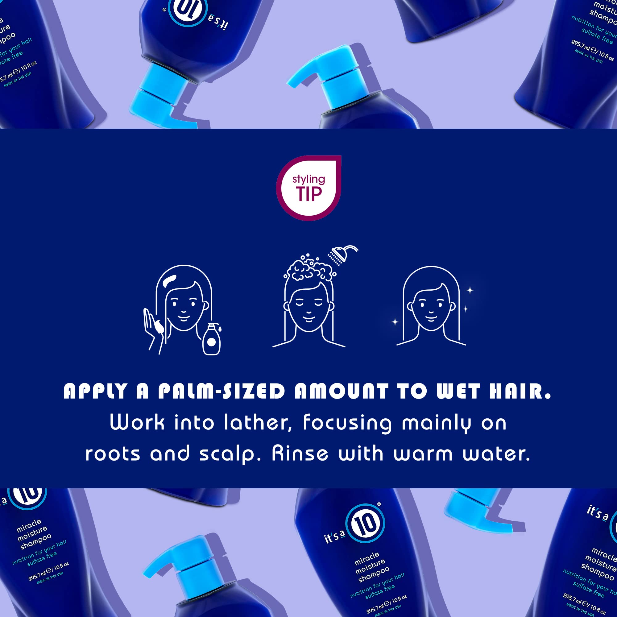 it's a 10 Miracle Moisture Shampoo 10 oz ( 2 pack)