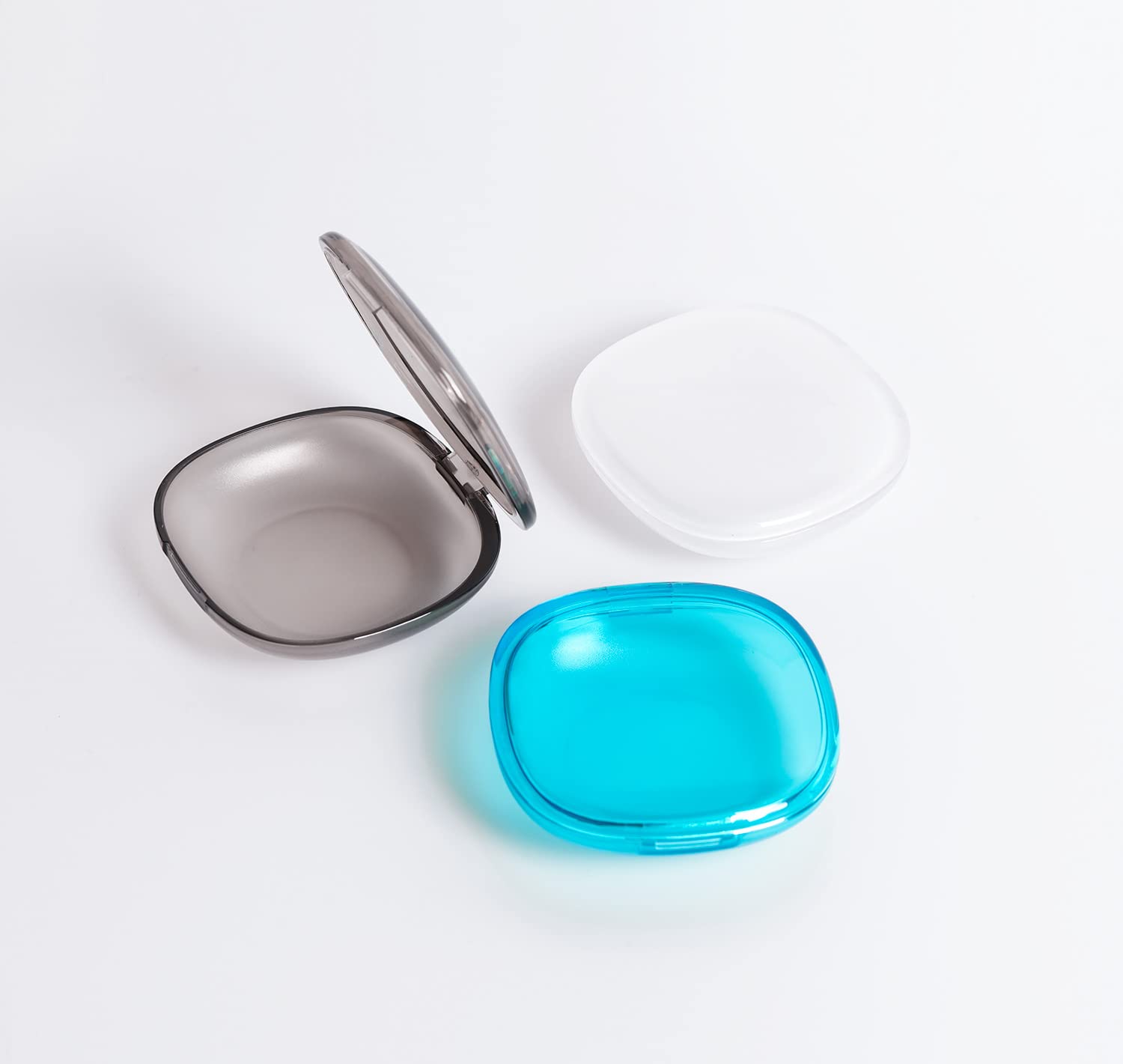 Retainer Case, Orthodontic Retainer Case, Oral care box, Beautiful And Durable, Compact And Easy To Carry (Gray)