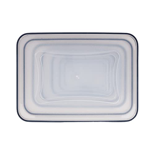 Bellaware Airtight Food Storage Containers with Locking Lids, Plastic, Set of 7, Black