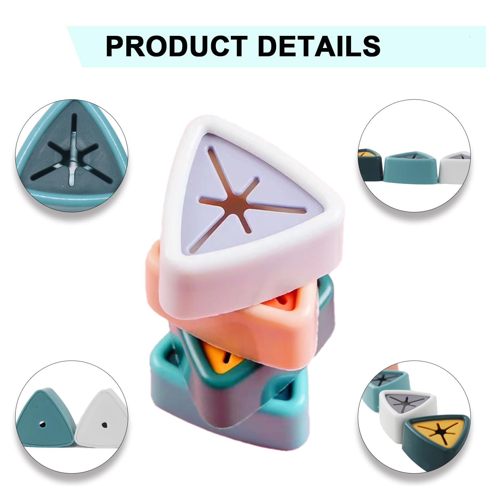 SOONVIEW 4 Pieces Kitchen Towel Hooks Round Adhesive Dish Towel Hook & Easy Installation Wall Mount Hand Towel Hook Ideal as Bathroom, Shower or Outdoor Towel Holders