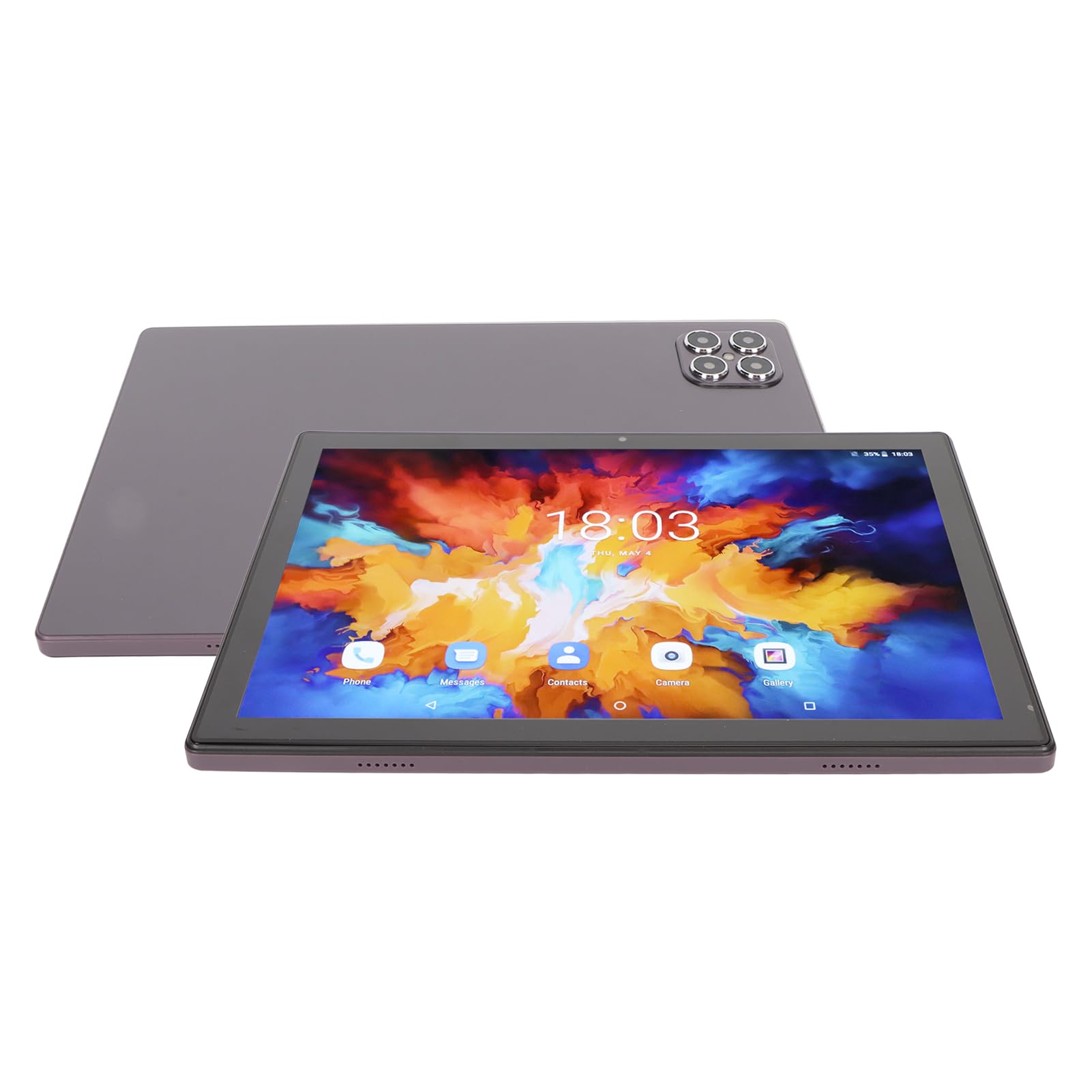 Acogedor Android Tablet PC, 10.1 inch Tablets 12GB RAM 256GB ROM, MT6750 Octa Core CPU, 4G LTE, 1920x1200 IPS HD Touchscreen, GPS, 8800mAh Battery, Bluetooth (US Plug)