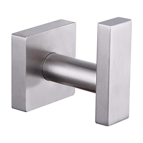 Celbon Bath Towel Hook Bathroom Toilet Hook Wall Mount Single Coat and Robe Hook SUS304 Stainless Steel (2PC)…