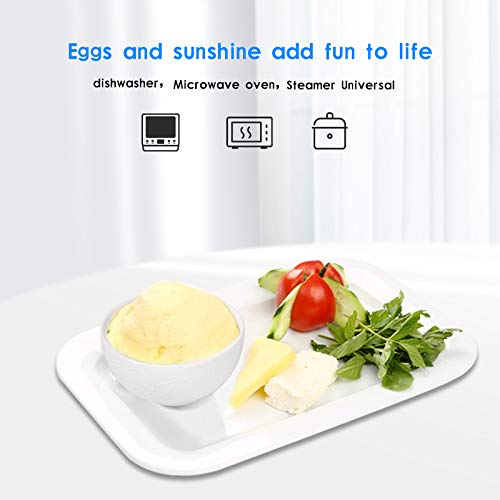 amHomel 10 Packs Porcelain Small Bowl Set for Ice Cream, Dessert, Small Side Dishes, Salad, Fruit, Dip (4.5 Inch, White, High Foot)
