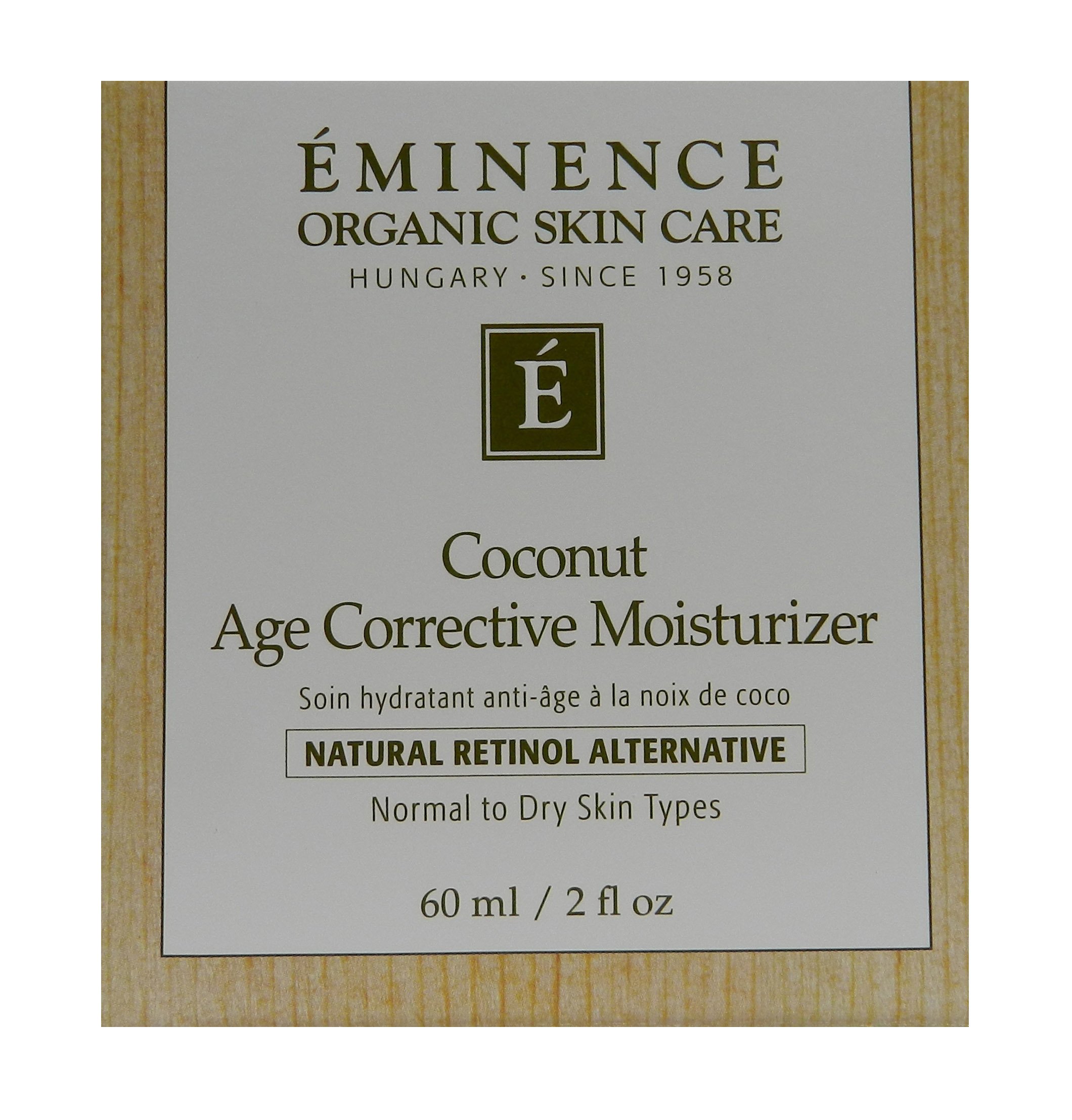 Eminence Organic Skincare Coconut Age Corrective Moisturizer, 2 Ounce