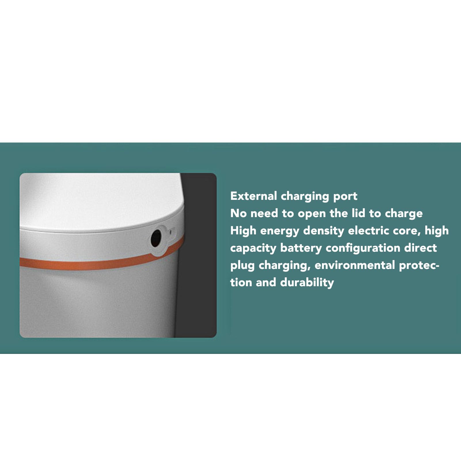 Aroma Home Diffuser Auto Trash Can Bathroom Crack Deodorizer 15L White Minimalistic Plastic Fragrant Room Diffuser Home Freshness Garbage Scent Restroom Wastebaskets