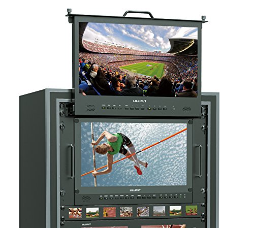 LILLIPUT 17.3" RM-1730S 1920×1080, Full HD Resolution 1RU Pull-Out Monitor
