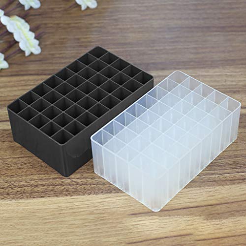 Desk Pen Holder,QINYUAN,30/40 Slots Marker Storage Brush Pencil Rack Table Stand Organizer Multifunction Tool