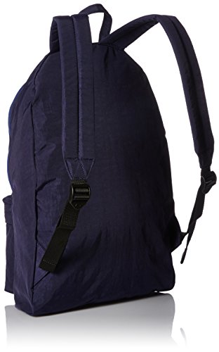 A|X ARMANI EXCHANGE mens Crinkle Nylon Backpacks, Dark Sea/Dark Sea, UNI US