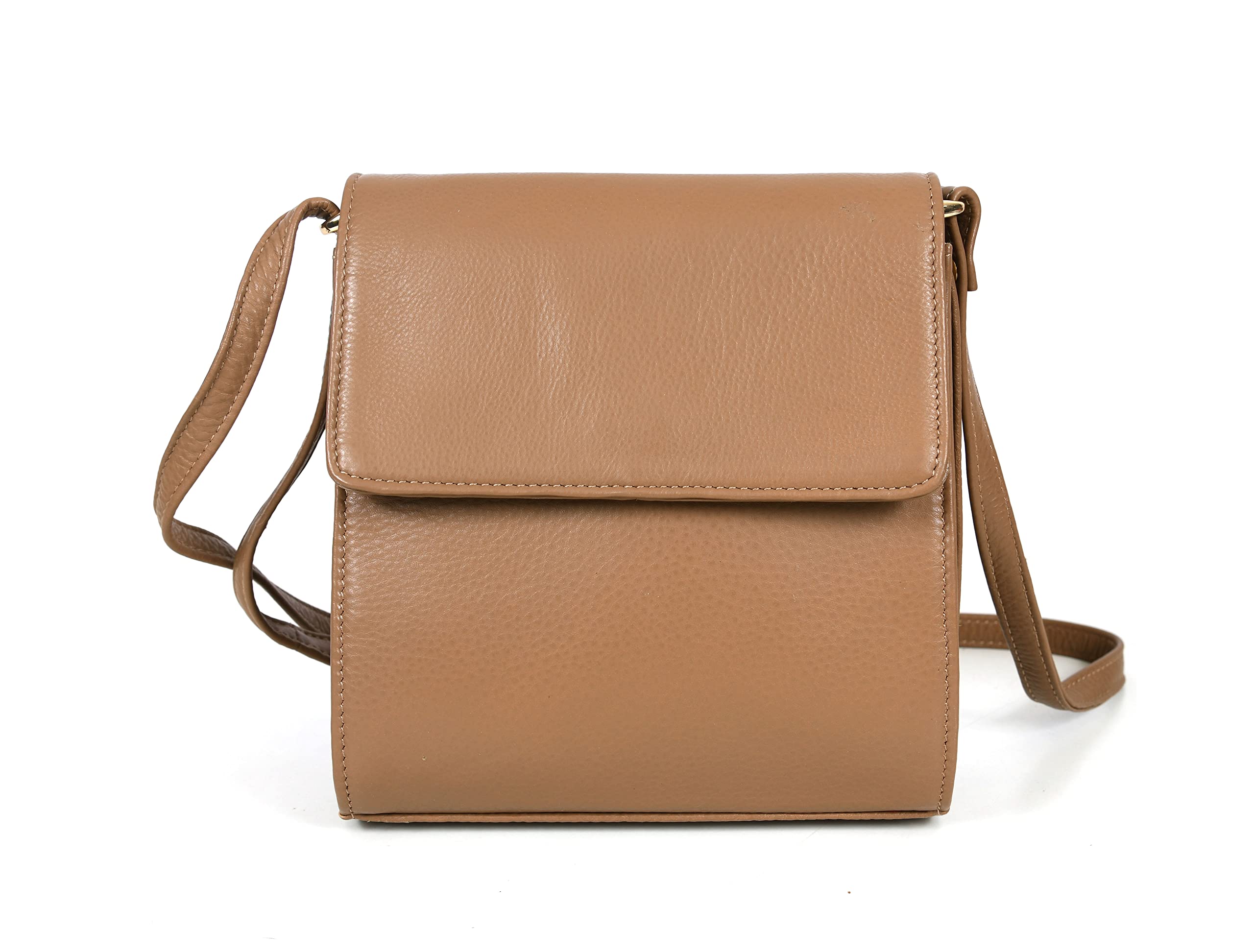 Leather Crossbody Purse for Kids Women Leather Roomy Bag by Aaron Leather Goods (Juárez)