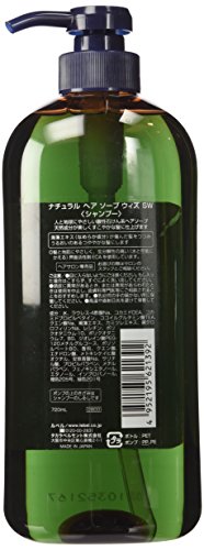 Lebel Cosmetics | Shampoo | Natural Hair Soap with Seaweed Shampoo 720ml (Japan Import)