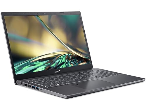 acer Aspire 5 A515-57 Home & Business Laptop (Intel i7-1255U 10-Core, 32GB RAM, 256GB PCIe SSD, Intel Iris Xe, 15.6" 60 Hz Win 10 Home) with MS 365 Personal, Dockztorm Hub