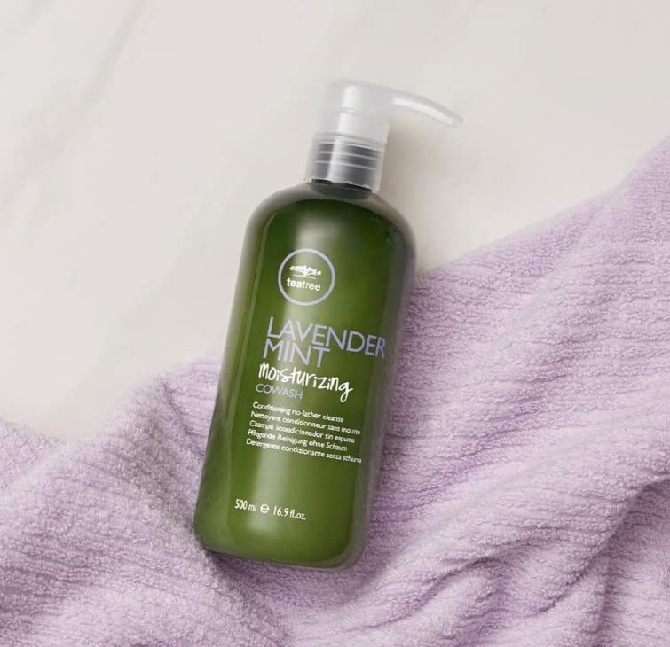Tea Tree Lavender Mint Moisturizing Cowash, Cleansing Conditioner, For Coarse, Curly + Dry Hair, 33.8 fl. oz.