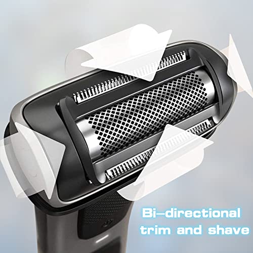 BG2000 Shaver foil Head replacement Compatible with Philips Norelco Bodygroom BG7040/BG7030/BG2039,2 count(NOT Fit For BG5025)