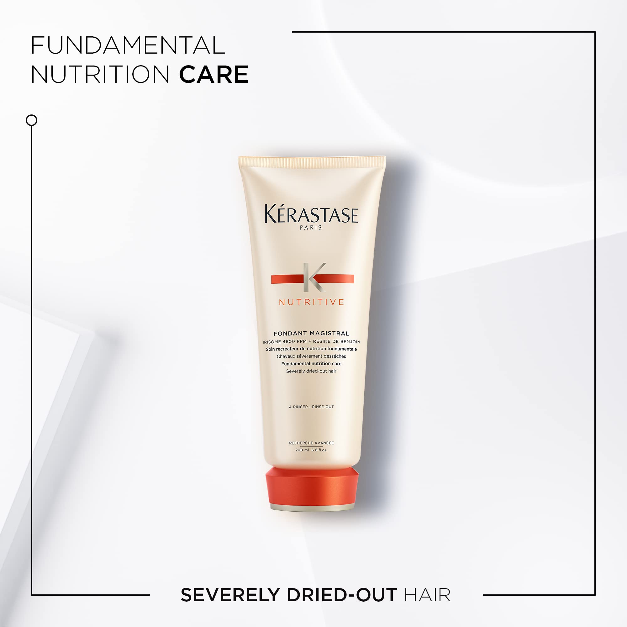 Kerastase Nutritive Lait Vital Conditioner | Nourishing, Lightweight Formula for Hydration | Boosts Shine for Healthy Hair and Easily Detangles | For Normal or Dry Hair | Old Packaging | 6.8 Fl Oz