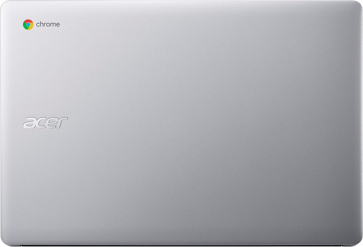 acer Chromebook 315 15.6 HD Laptop | Intel Celeron N4020 with 4GB LPDDR4 | 4GB RAM | 64GB SSD | Intel UHD Graphics 600 | Chrome OS | Bundle with 64GB USB Flash Drive, Silver