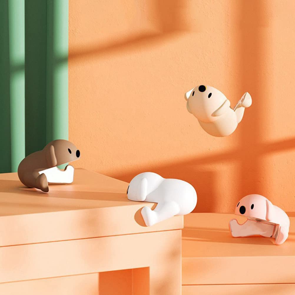 Animal Dog Shape Silicone Table Corner Protector Cartoon Anti-Collision Corner Sharp Corners for Kids, Keep Child Safe