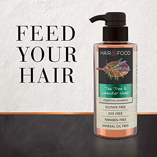 Hair Food Shampoo, Tea Tree & Lavender Water, 10.1 Oz (23174)