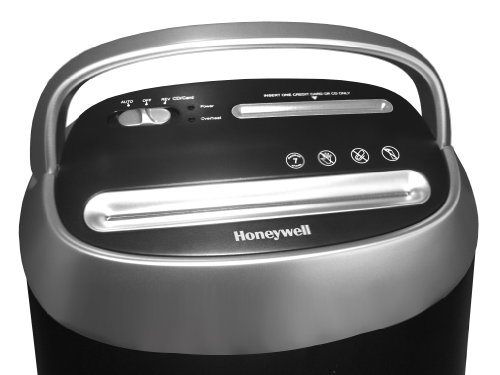 Honeywell Safes & Door Locks 9112 Twelve Sheet Cross-Cut Paper Shredder, Black
