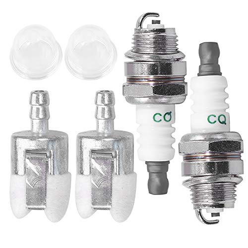 Air Filter Fuel Spark Plug Repower Tune-Up Kit Fits Echo Backpack Leaf Blower 2 Stroke Engine PB-403 PB-403H PB-403T PB-413 PB-413H PB-413T PB-500H PB-500T PB-580H PB-580T PB-620 PB-650 PB-650H