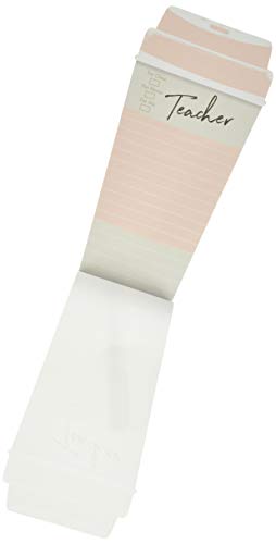 Lady Jayne Teacher Coffee Cup Notepad with Pen (11896)