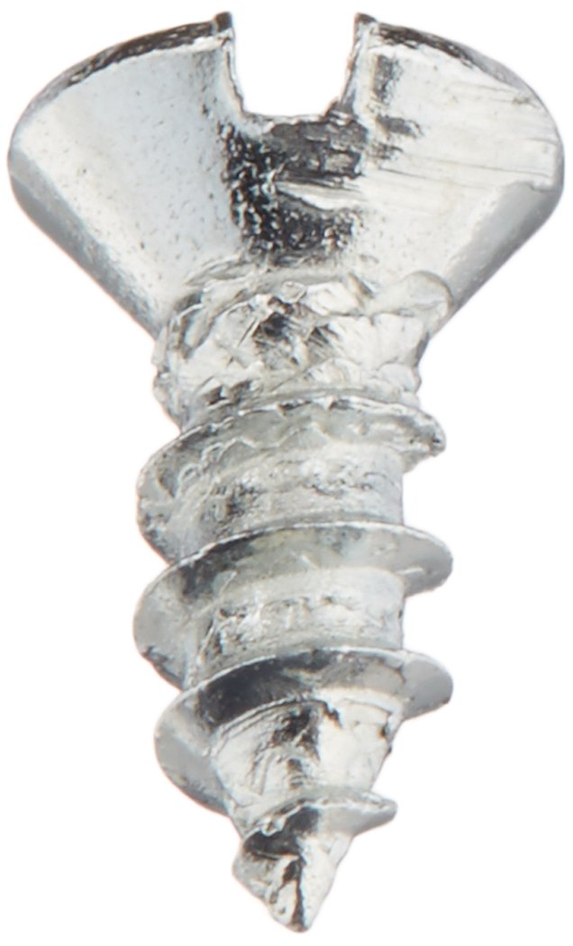 Hard-to-Find Fastener 014973311209 Slotted Flat Wood Screws, 2 x 1/4, Piece-60