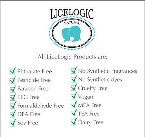 LiceLogic Repel Lice Prevention Conditioner, 8oz, Rosemary Mint - Effective Against Super Lice, Kills Eggs & Nits, Not Toxic, Naturally Derived Licezyme