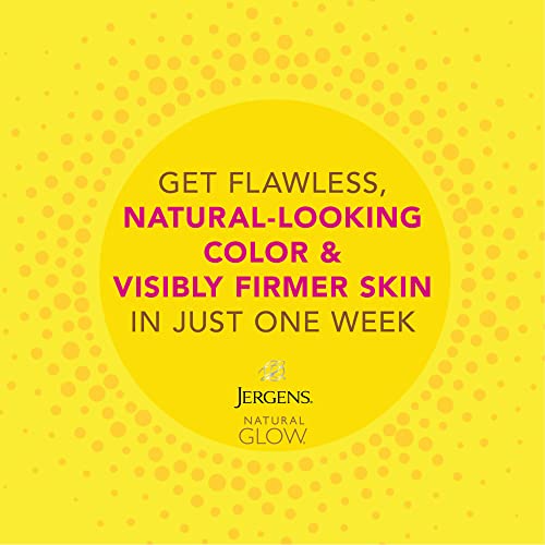 Jergens Natural Glow + Firming Daily Moisturizer Medium to Tan Skin Tones 7.5oz