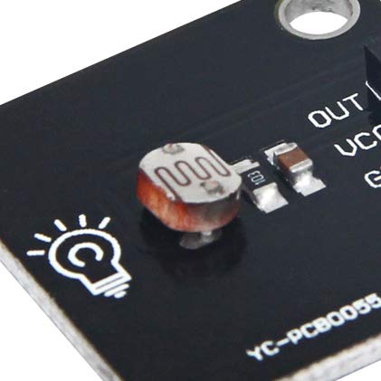 Gikfun Photoresistor GL5516 LDR Photo Resistors for Arduino (Pack of 20pcs) EK1412