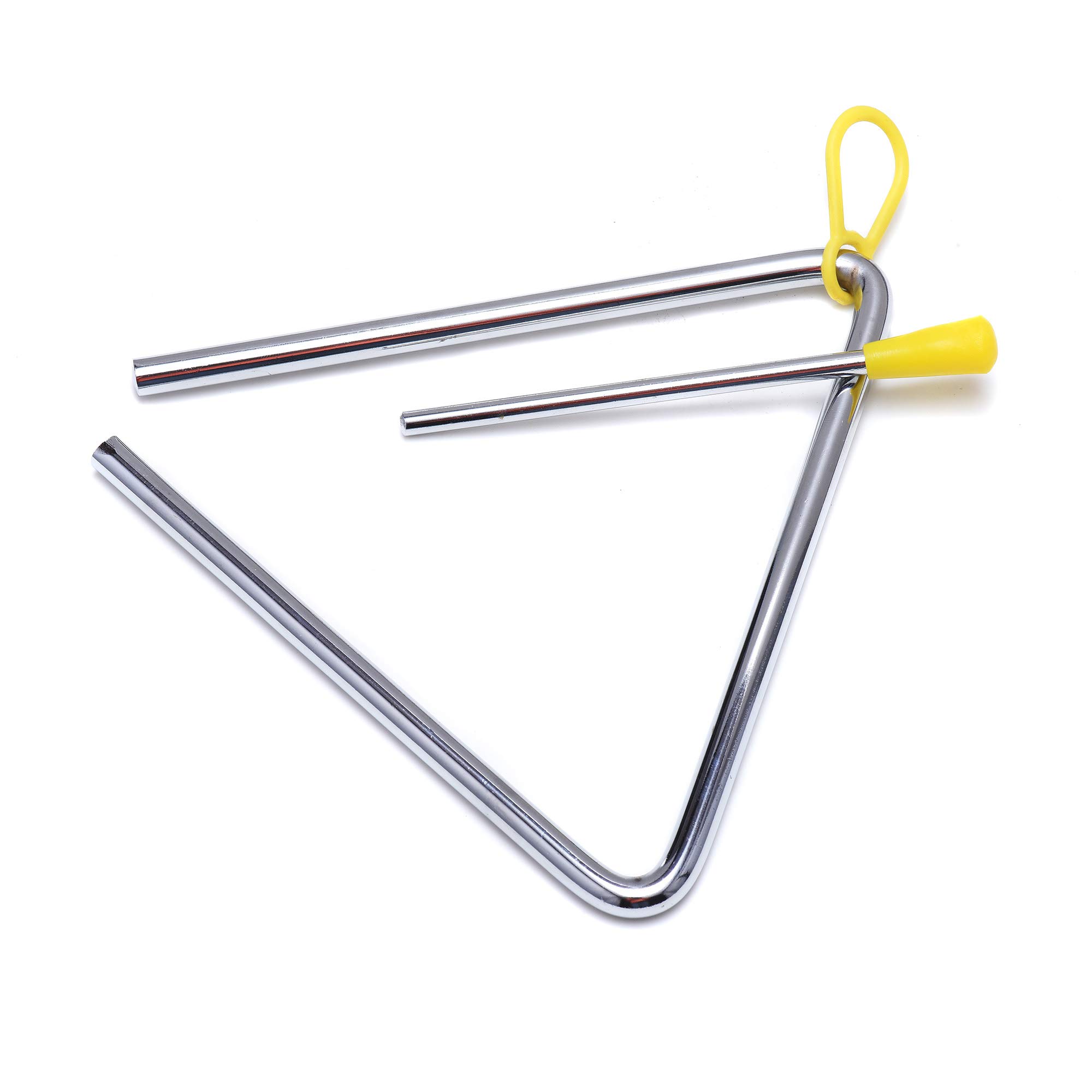 6 Inch Musical Steel Triangle Percussion Instrument With Striker