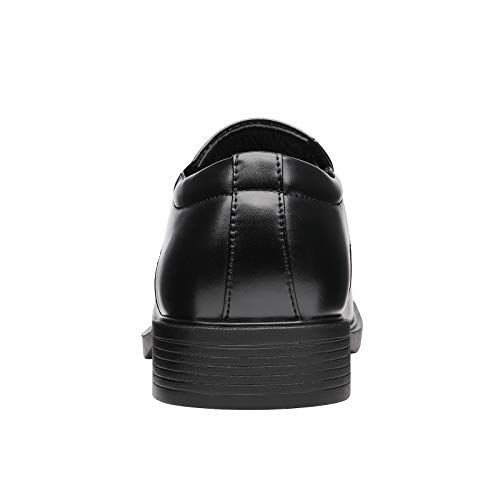 Bruno Marc Mens Leather Lined Dress Loafers Shoes, 5-Black - 14 (Cambridge-05)
